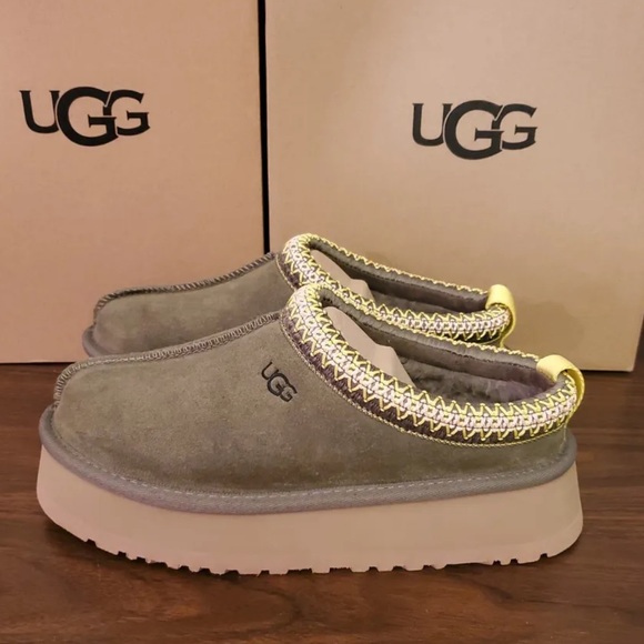 UGG | Shoes | Ugg Burnt Olive Tazz Tasman Slipper | Poshmark